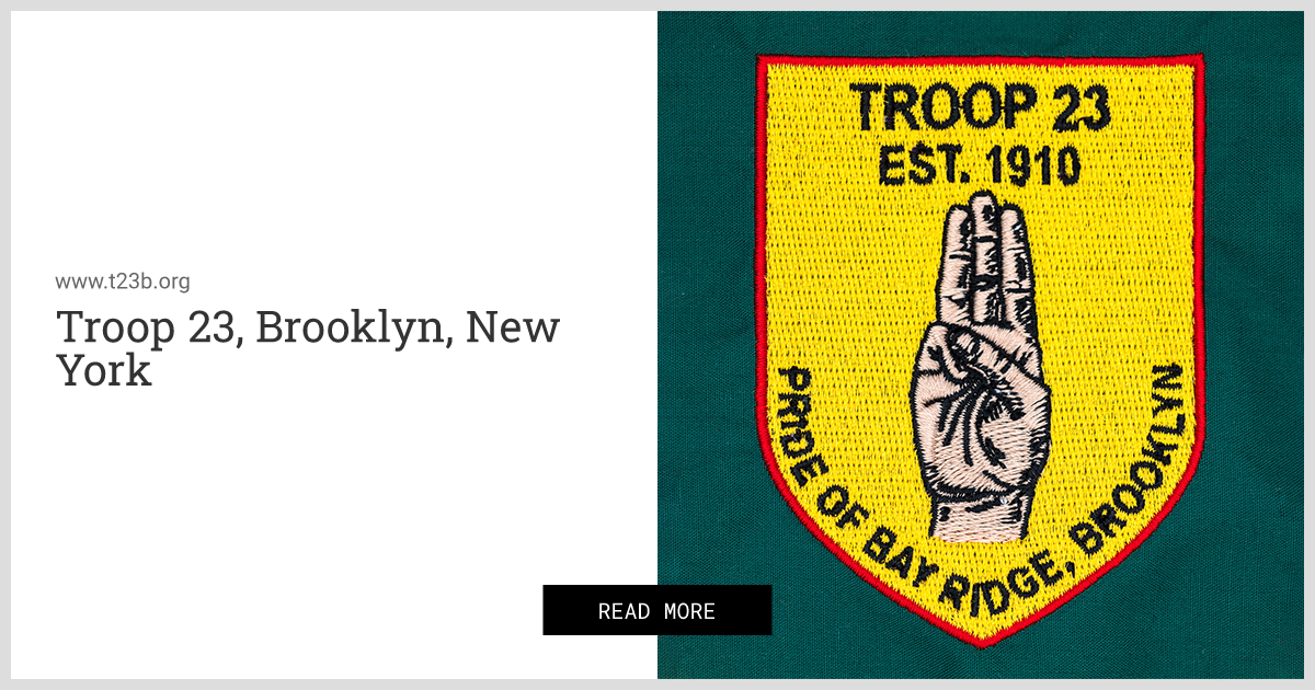 Troop 23 Scoutmasters