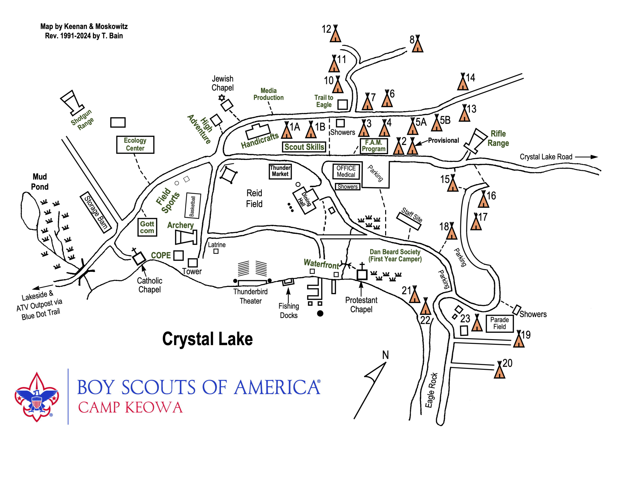 Ten Mile River Scout Camps